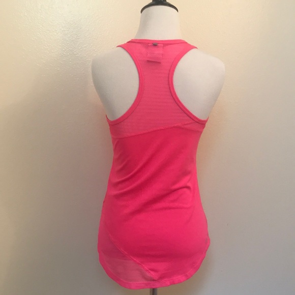 Nike | Tops | Nike Hot Pink Drifit Asymmetrical Design Tank | Poshmark